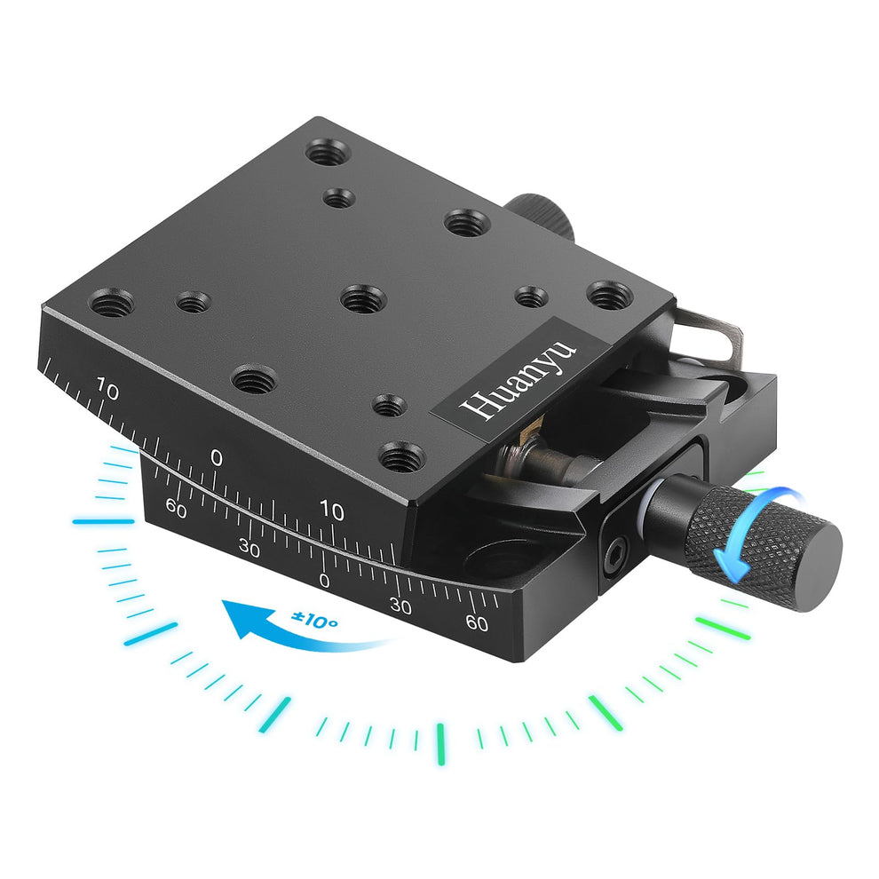 Huanyu LY101SJW10M Optical Positioning Goniometer Stage Linear Stage R ...