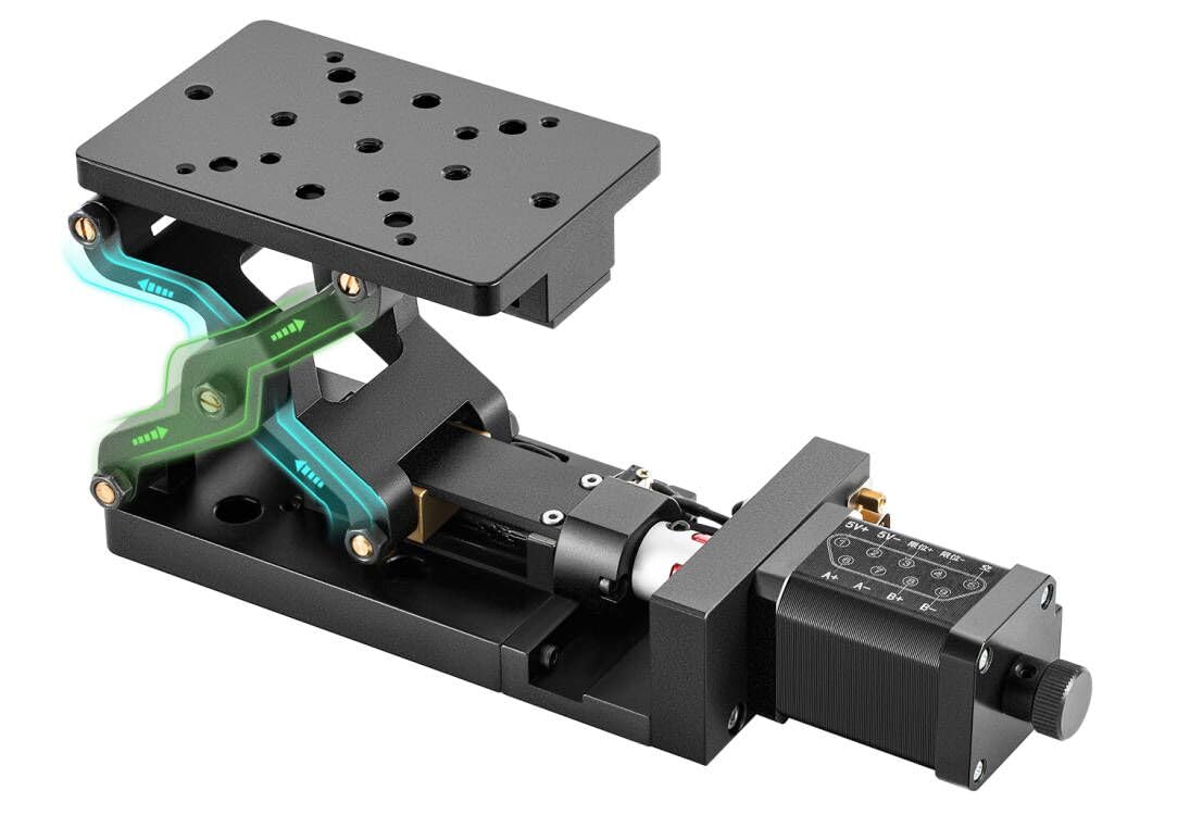 Huanyu 60mm Optical Motorized Vertical Translation Stages Lab Jack Lin ...