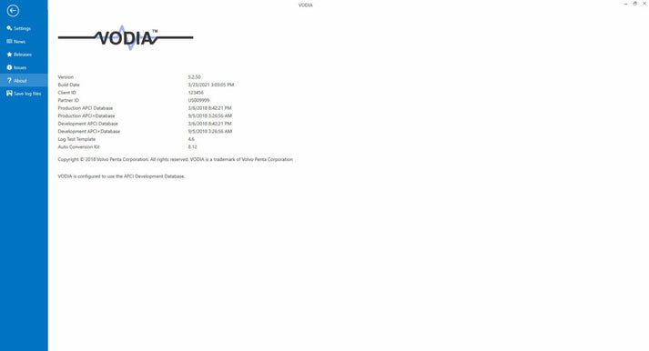 Volvo Vodia 5.2.50 (Volvo Penta Diagnostic Software) - Licencia 5 años ...